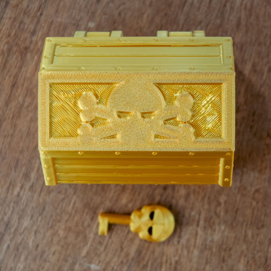Lockable Pirate Treasure Chest with Key – We Geek Together